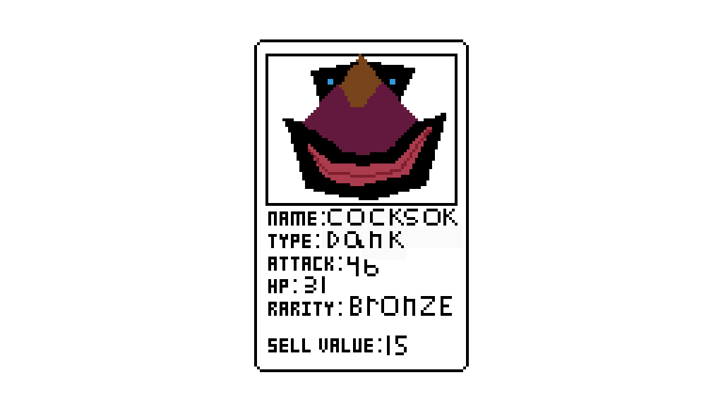 Editing my trading card - Free online pixel art drawing tool - Pixilart