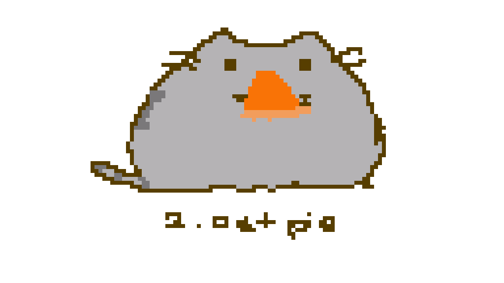 Editing Pusheen - Free online pixel art drawing tool - Pixilart