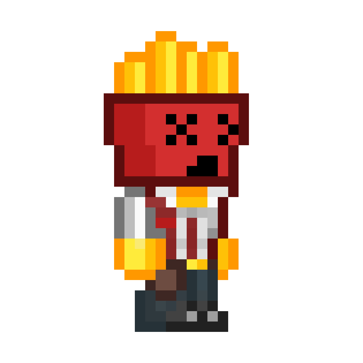 Pixilart - Terraria Custom TFcostume by Bullbro