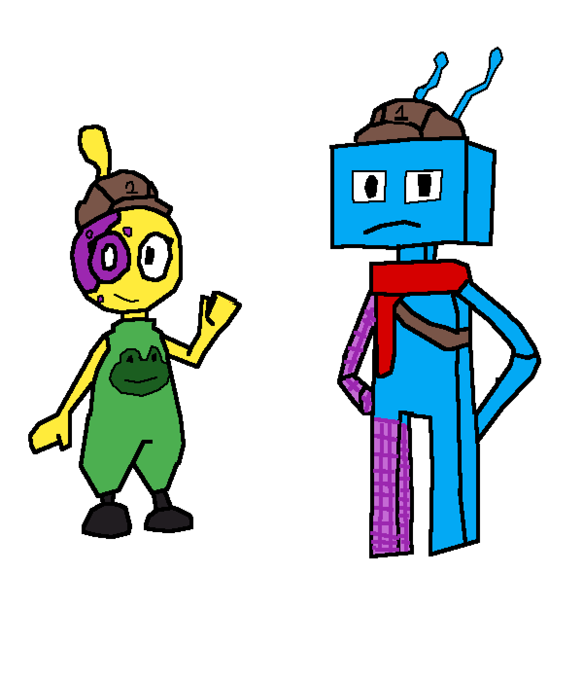 Pixilart - smg1 and smg2 by eyeless-tom