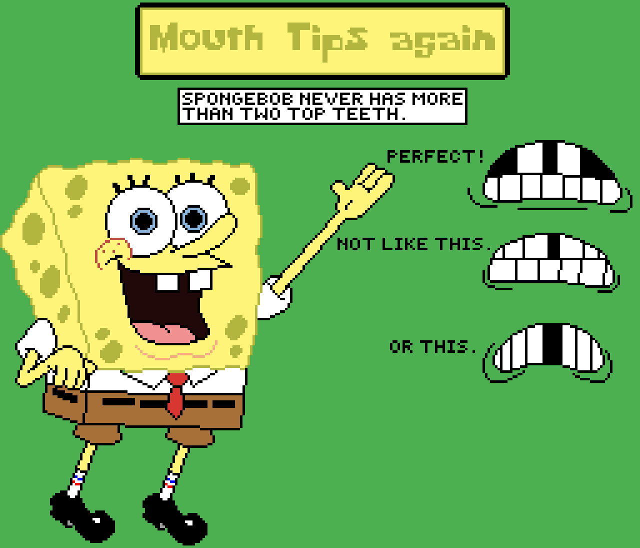 Pixilart - Mouth Tips Again by SpongeDrew
