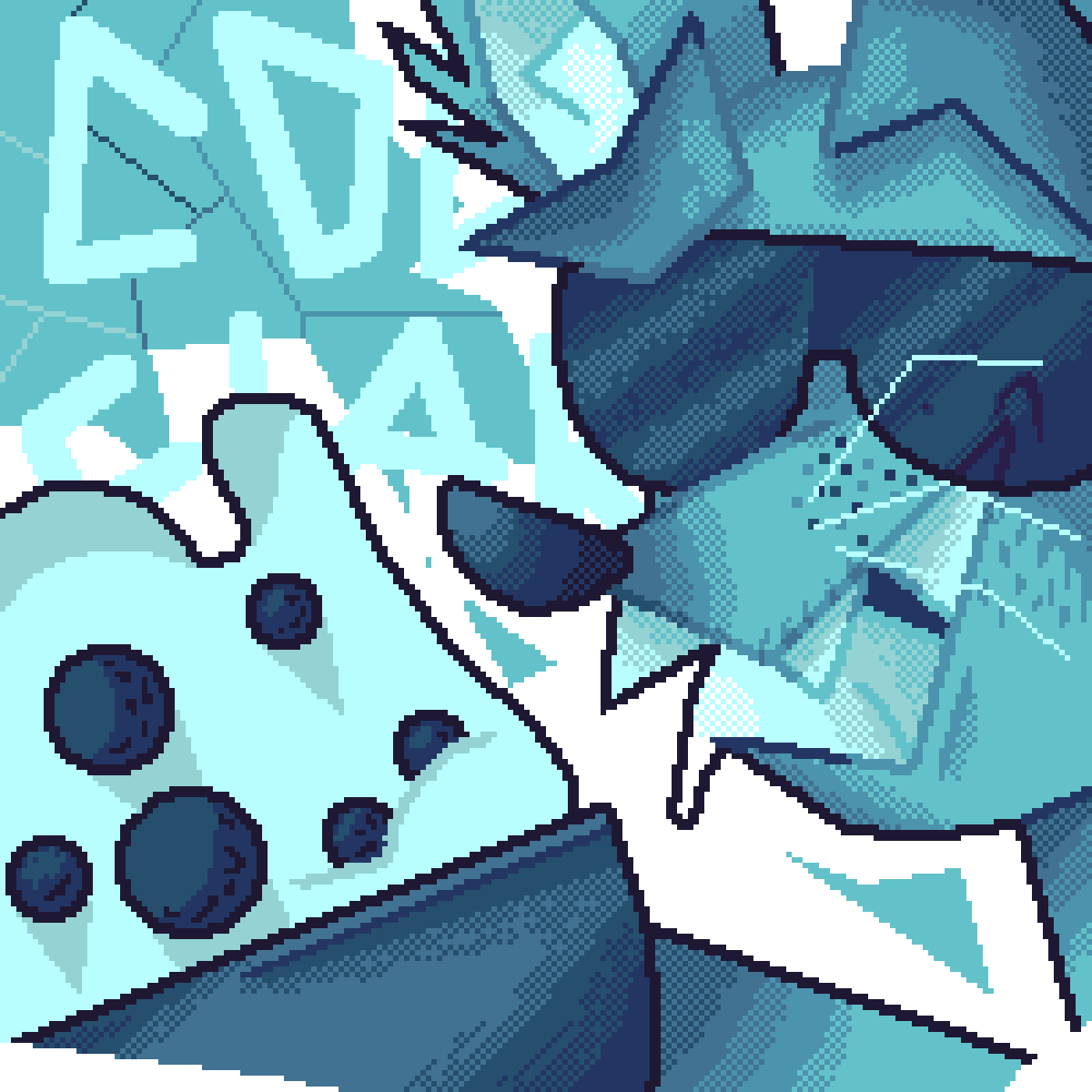 Pixilart - Cool Flakes (Frost Flakes Redraw) by AnonDudette