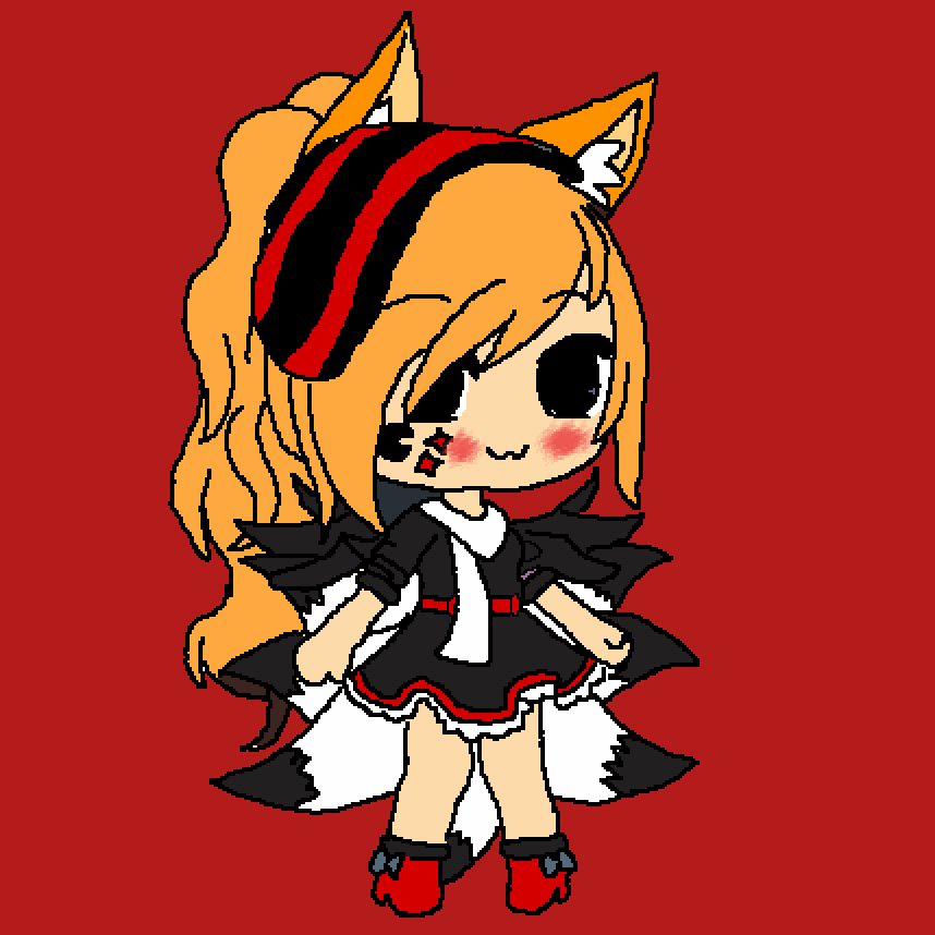 Editing the gocha life - Free online pixel art drawing tool - Pixilart