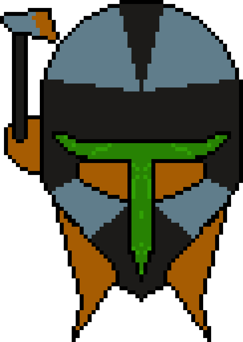 Pixilart - mando helm 2 by Abigor