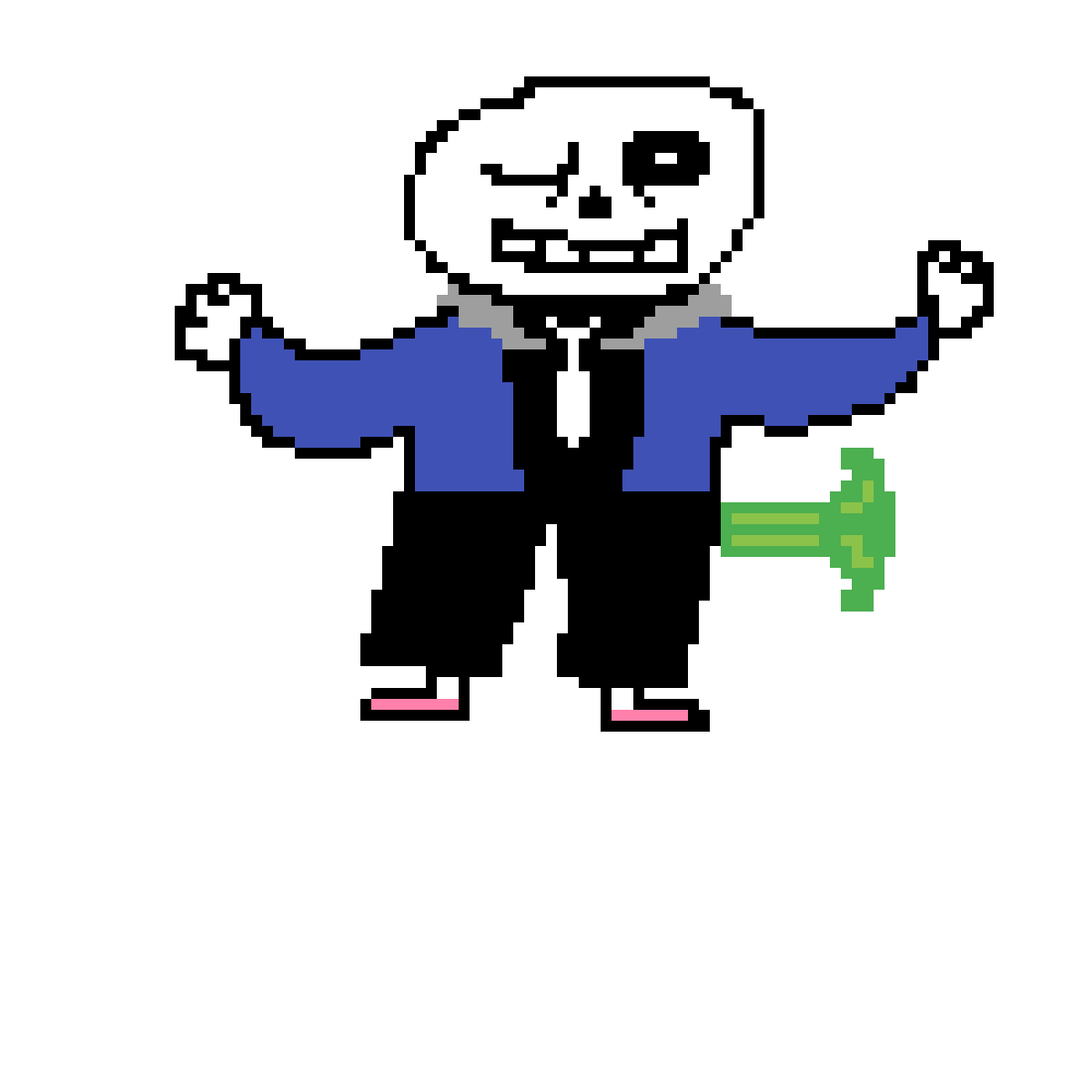Pixilart - Sans fanart by ProfSwagNO1