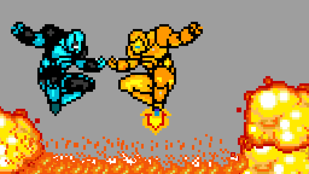 Pixilart - Shiny Fight by Ausejo