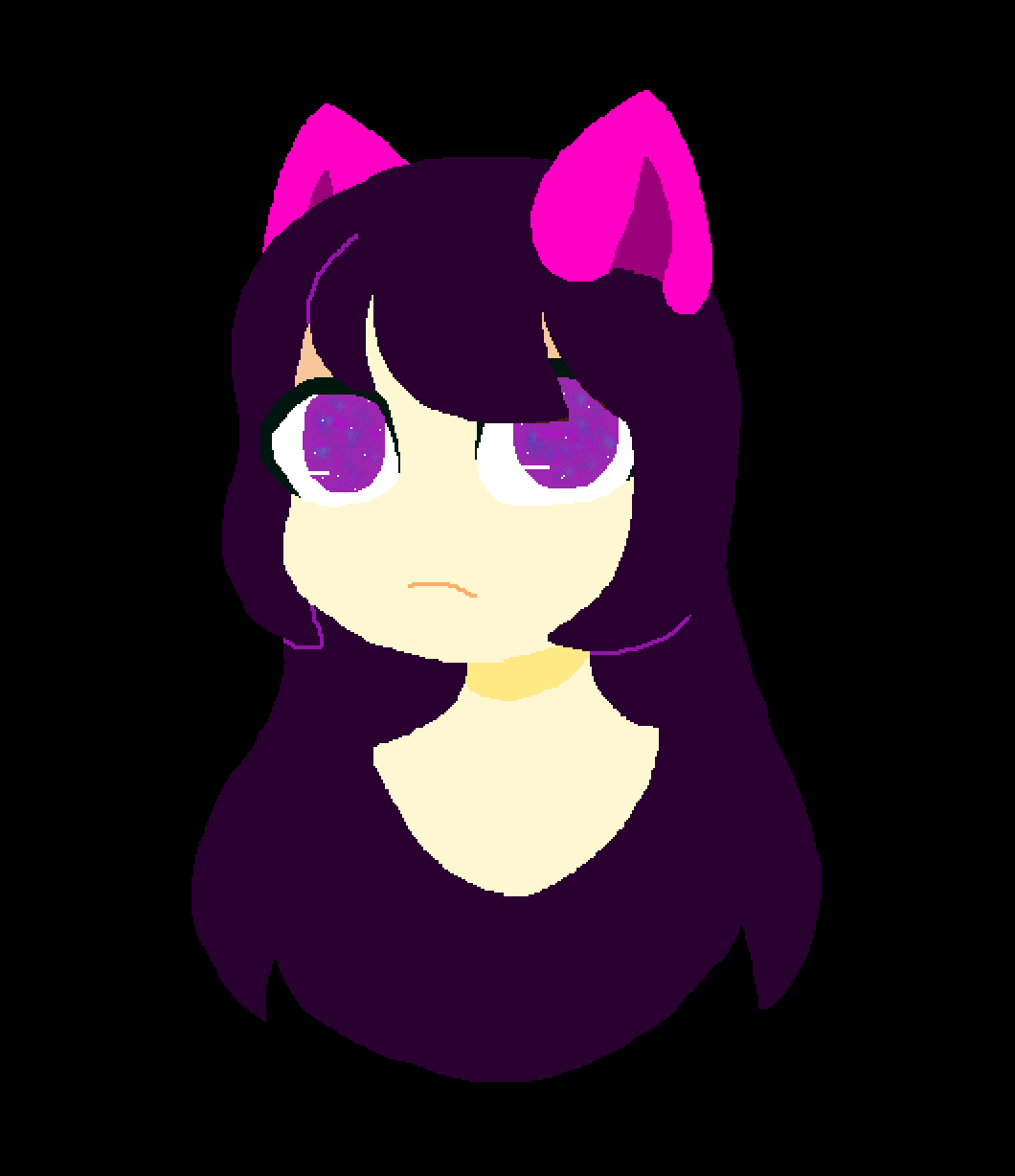 Editing galaxy void girl - Free online pixel art drawing tool - Pixilart
