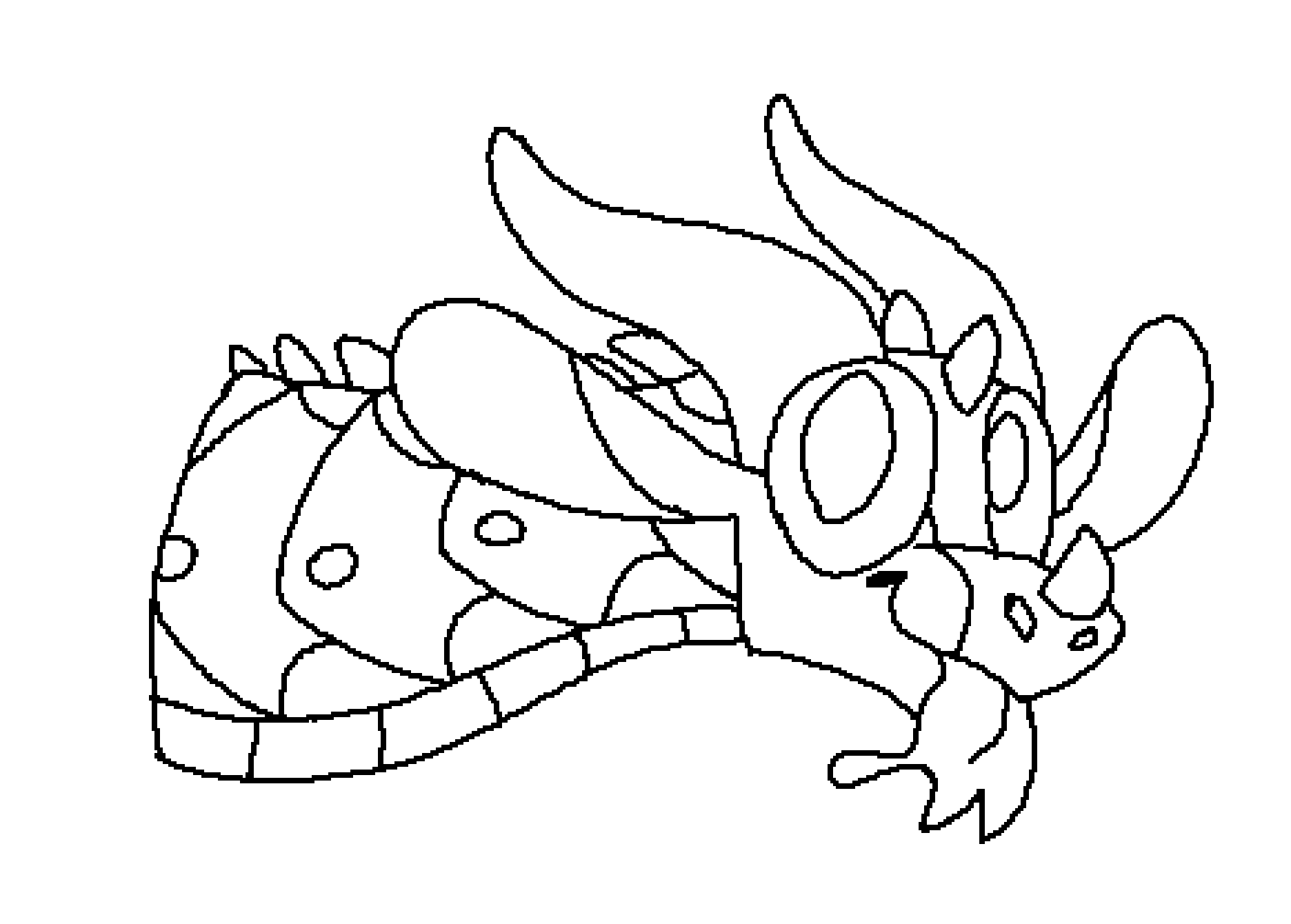 Pixilart - NightWing headshot base by Morii