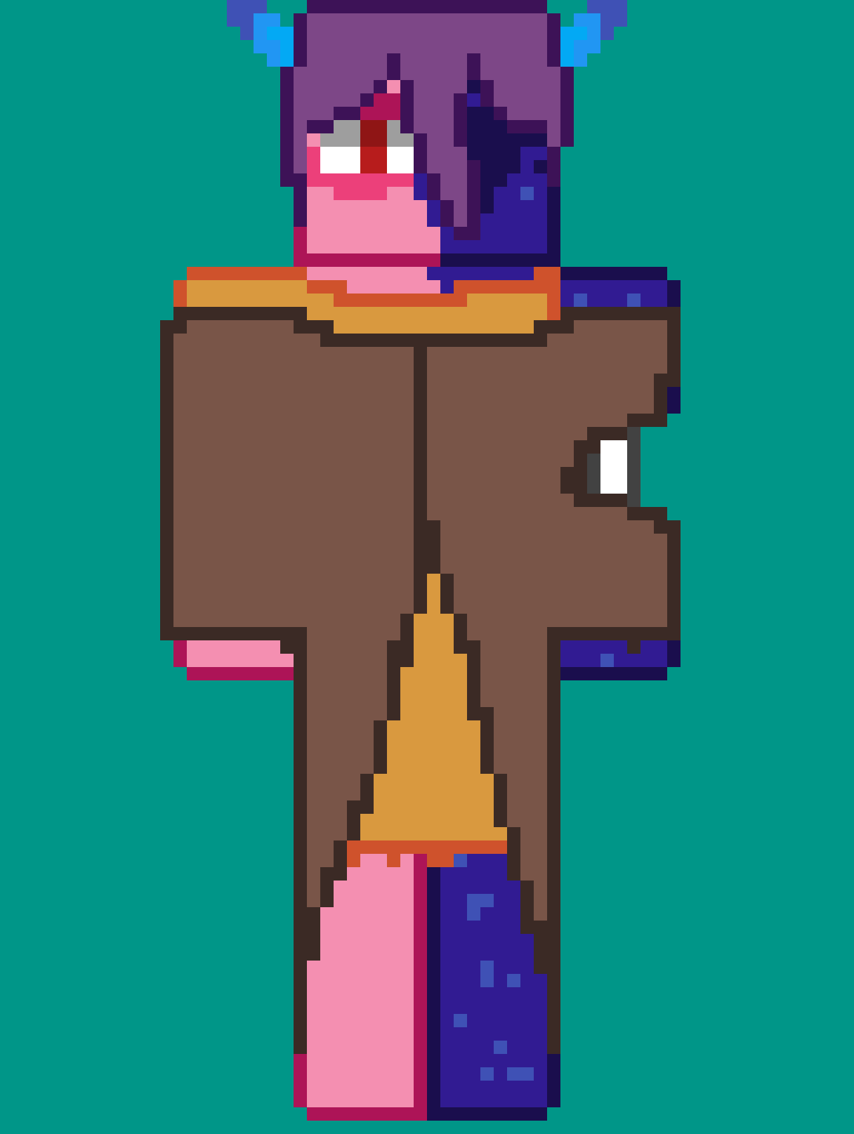 Pixilart - minecraft skin OC by mystertea
