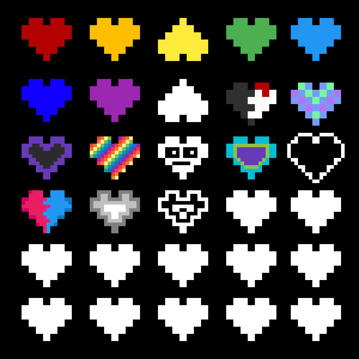 Pixilart - Heart Collab by Attack