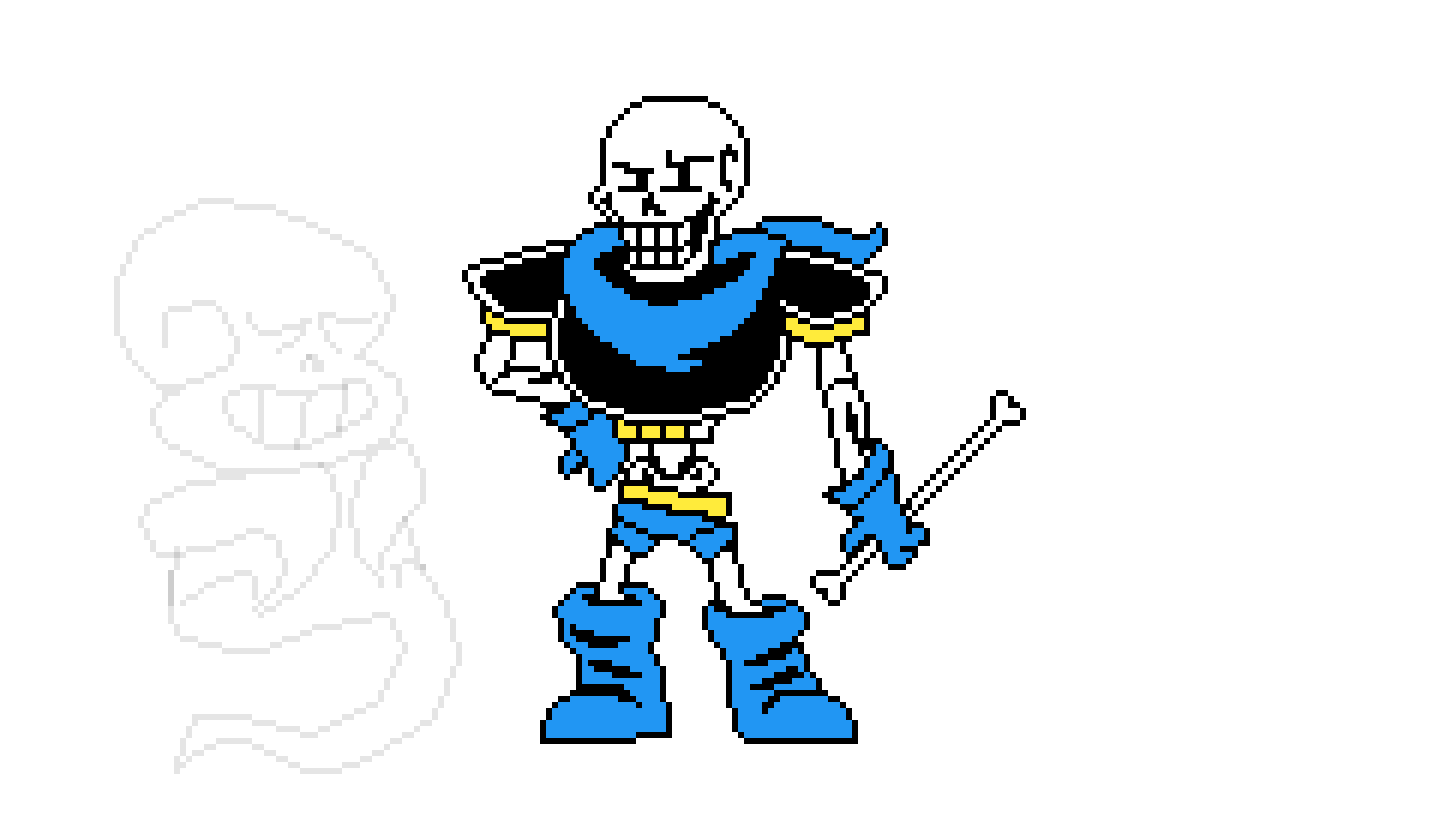 Editing Revenge Oversave Papyrus - Free online pixel art drawing tool ...