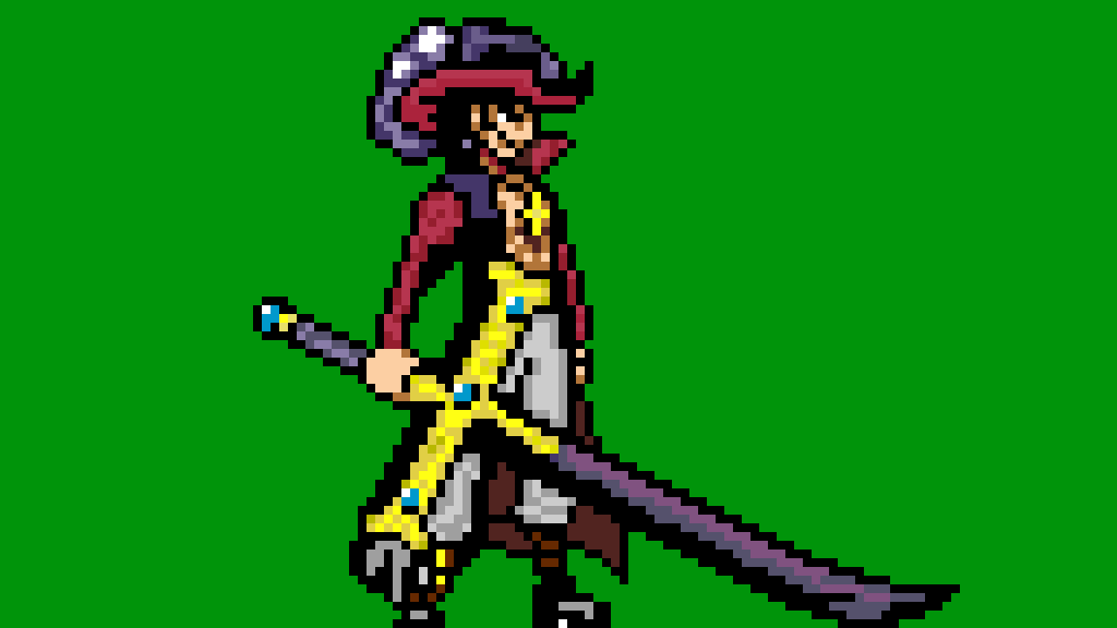 Pixilart - Dracule Mihawk by ZENOS