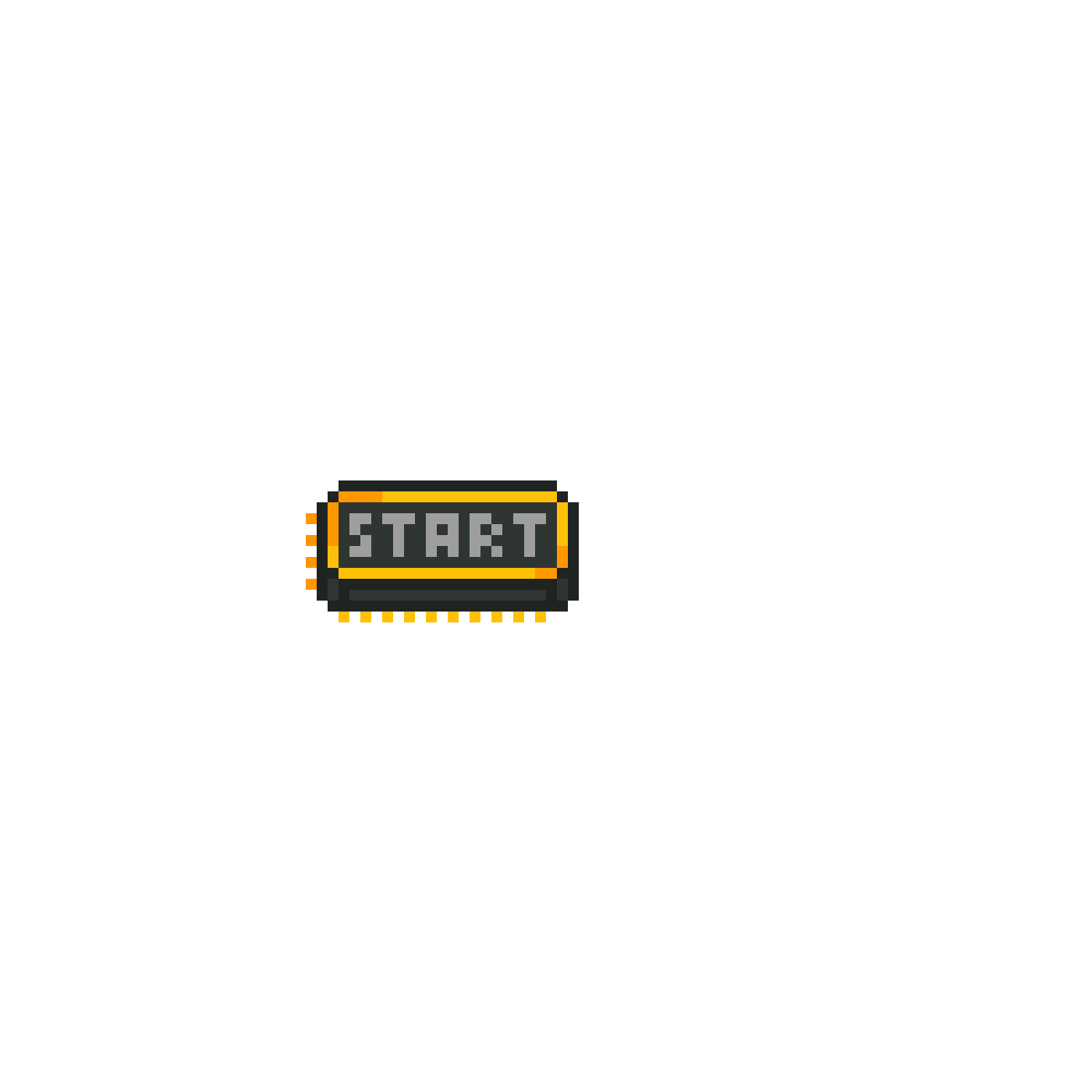 Editing maze game start button unpressed - Free online pixel art ...