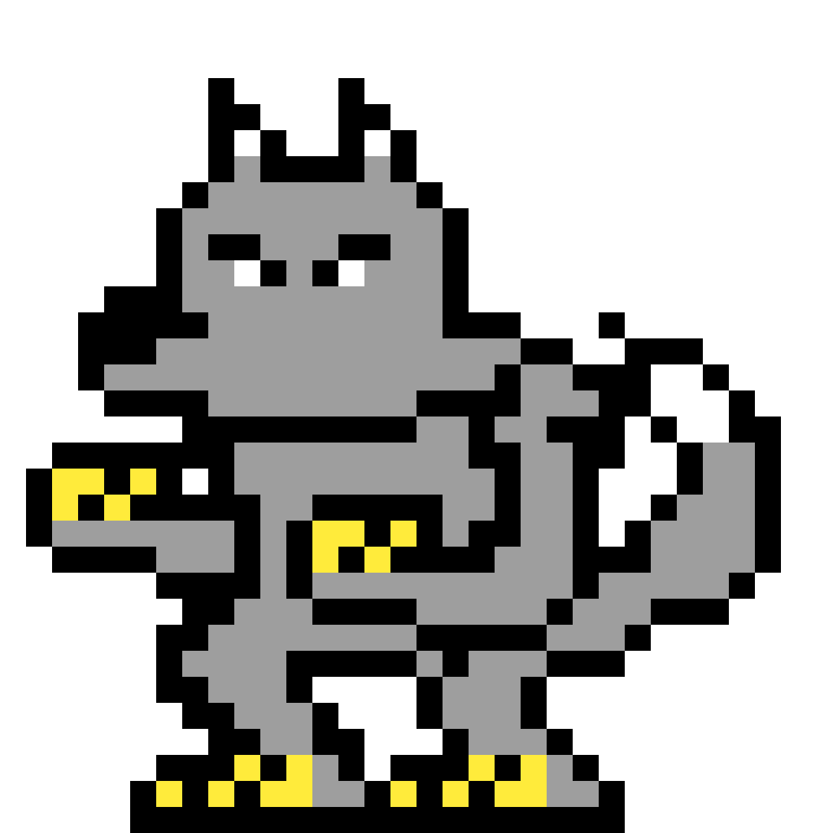 Editing werewolf 32x32 - Free online pixel art drawing tool - Pixilart