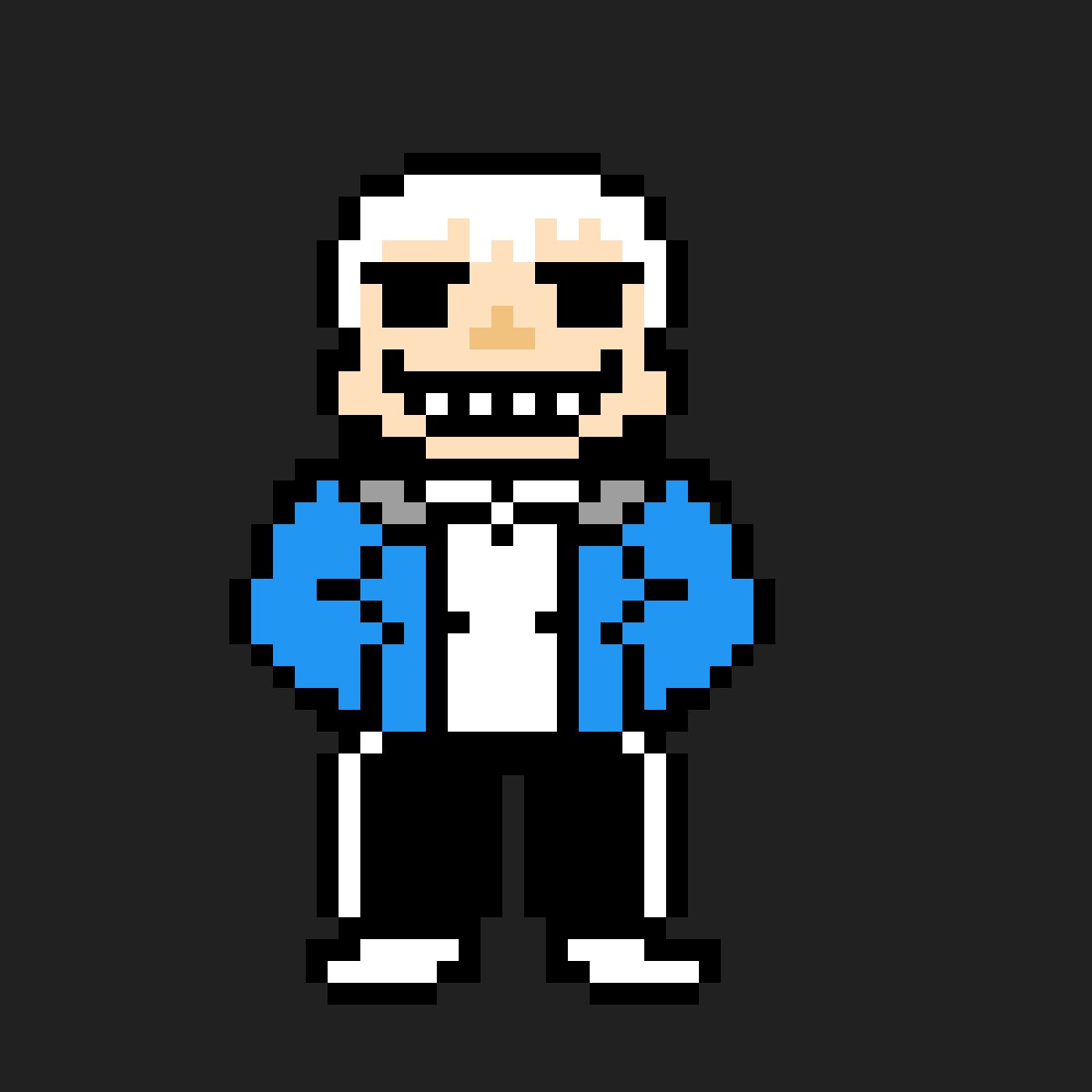 Pixilart - Overtale Sans by 9iTcHy-b0i