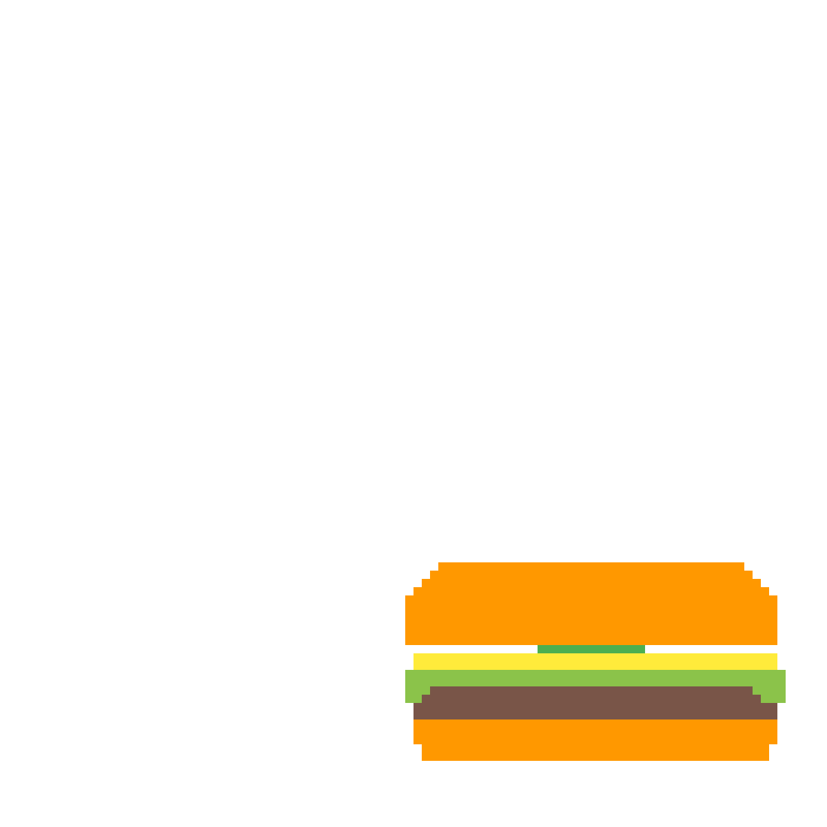 Pixilart - borger by Superninjadean