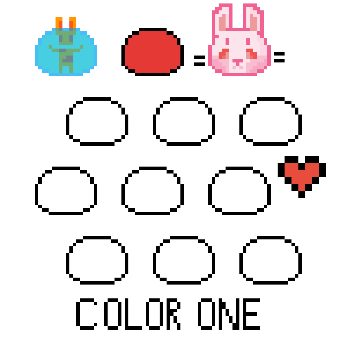 Editing Color in the Circle ^.^ - Free online pixel art drawing tool ...