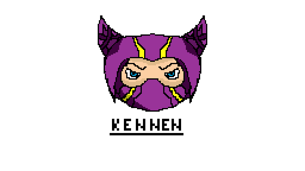 Editing Kennen - Free online pixel art drawing tool - Pixilart