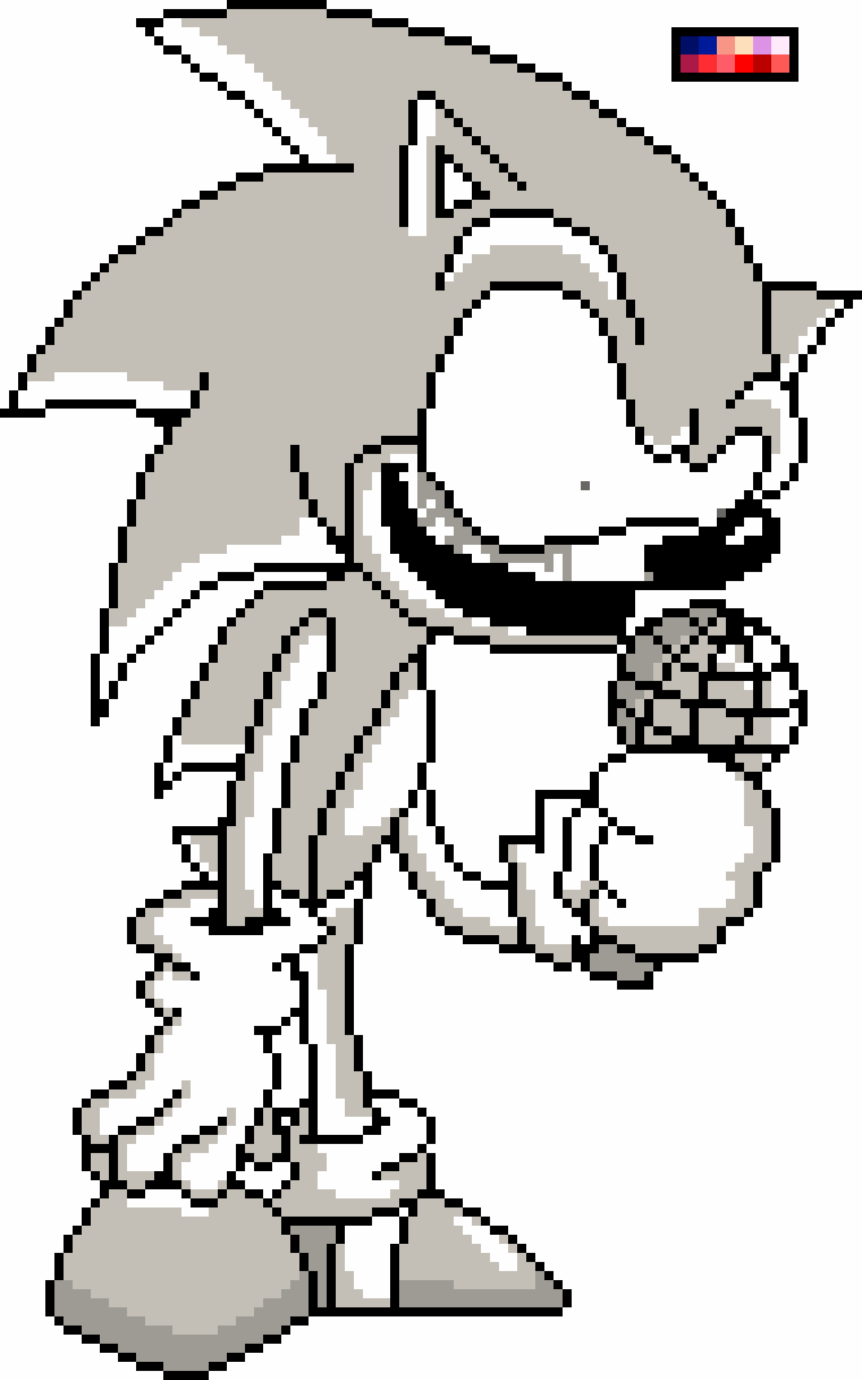 Pixilart - Sonic.exe Base by FNFEnjoyer08