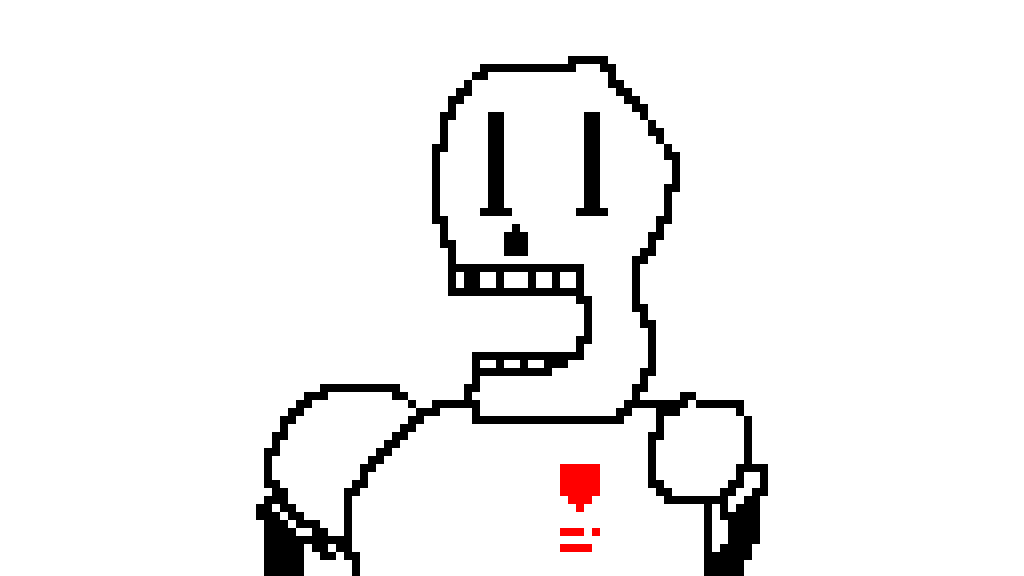 Pixilart - chara x papyrus by ShadowDemon5523