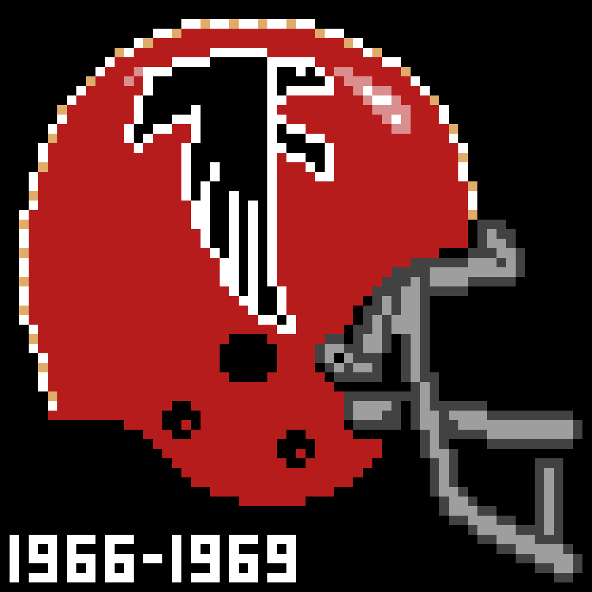 Pixilart - Atlanta Falcons Helmet Evolution by 26Indy10