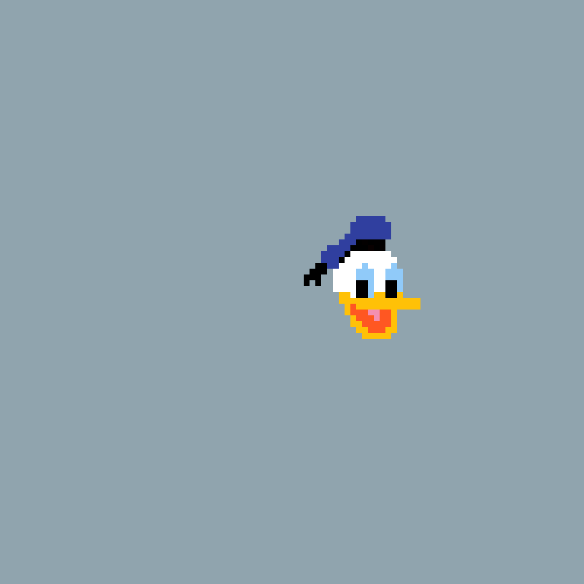 Editing pato donald - Free online pixel art drawing tool - Pixilart