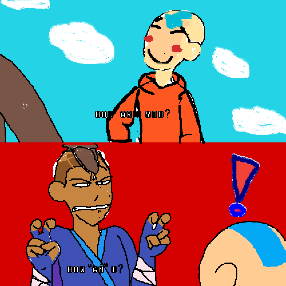 Editing Sokka and Aang - Free online pixel art drawing tool - Pixilart