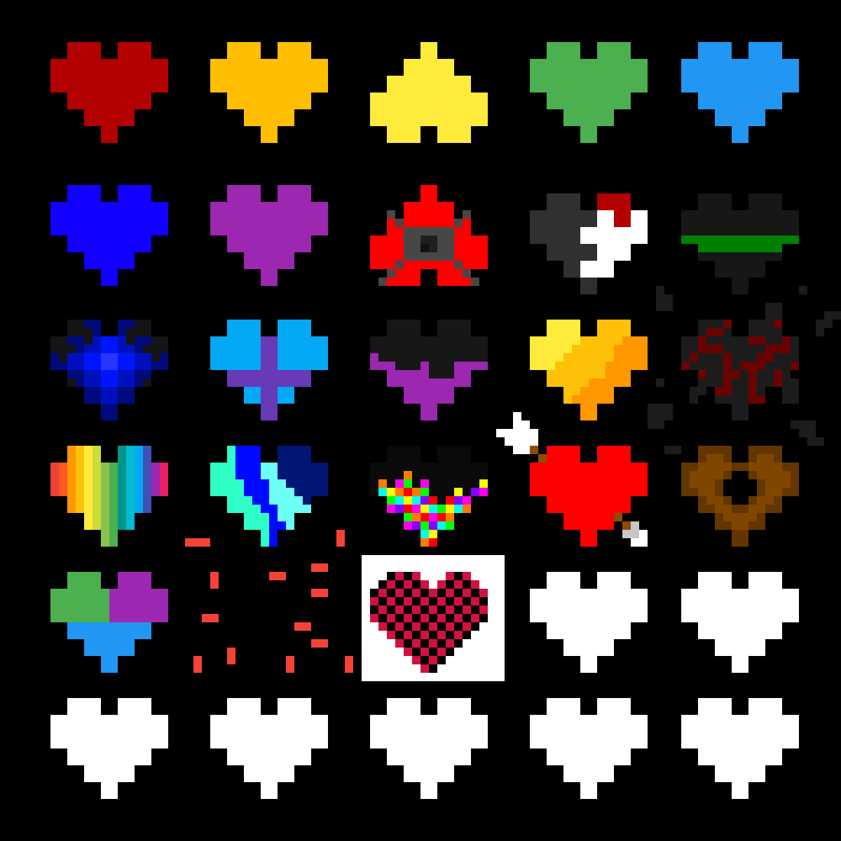 Editing make a heart - Free online pixel art drawing tool - Pixilart