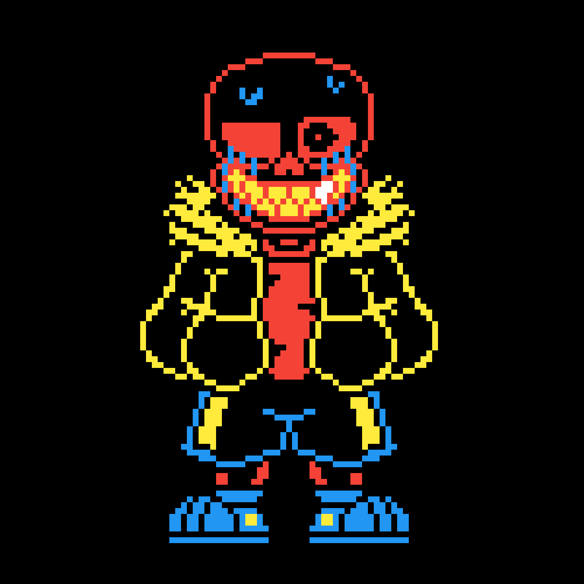 Pixilart - ERRORfell sans by fusion12345