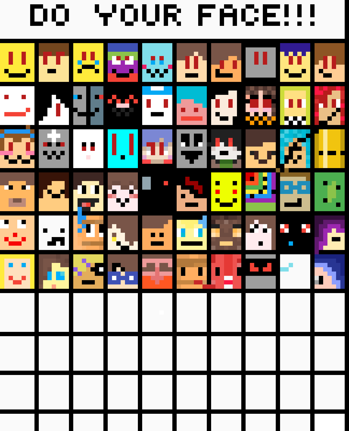 Pixilart - Minecraft collab thing by whisepr