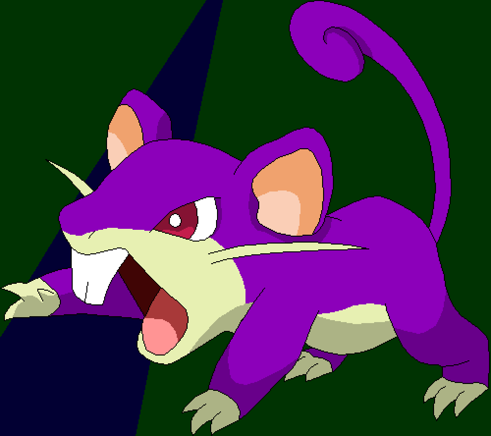 Pixilart - Rattata by DotsonDotson
