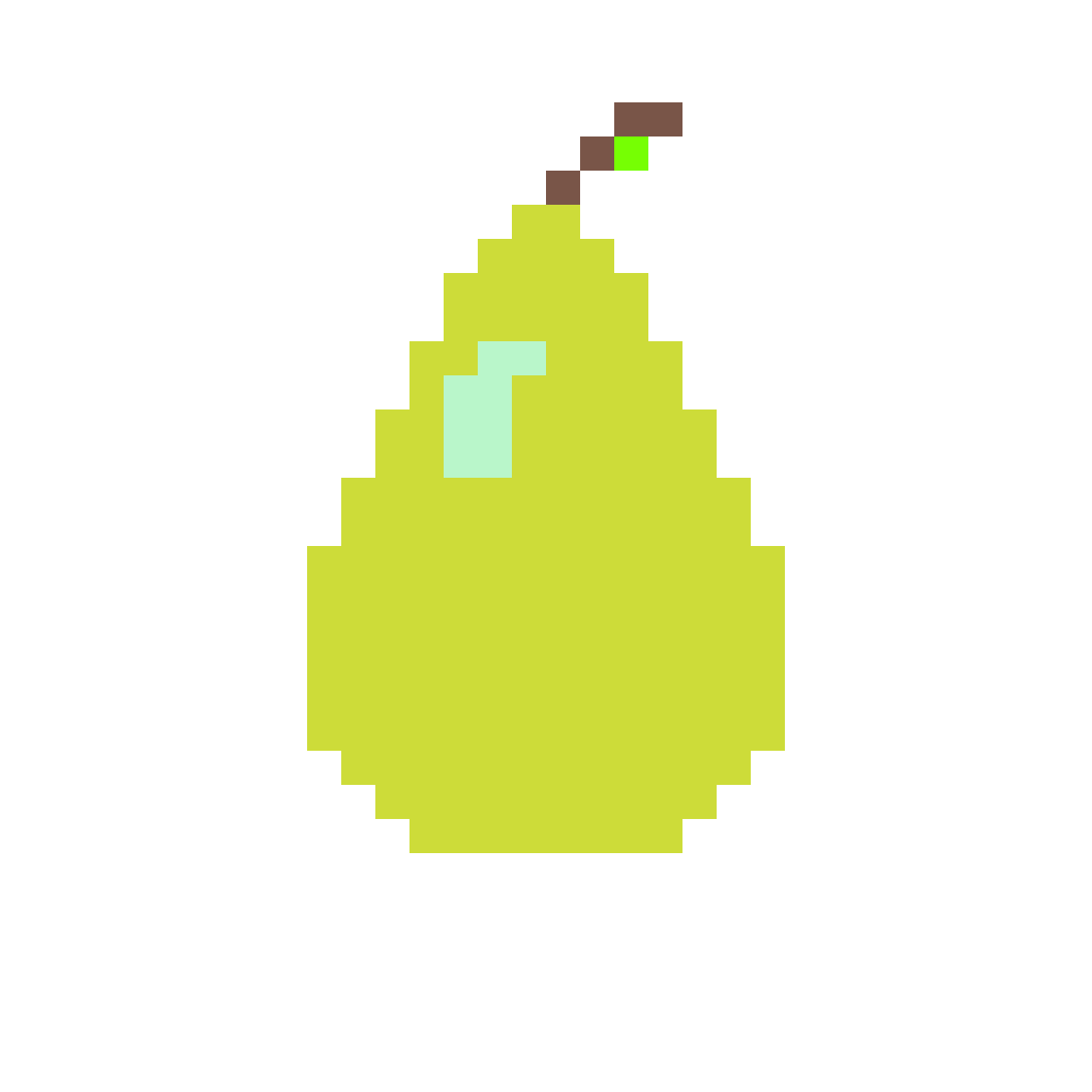 Editing pear - Free online pixel art drawing tool - Pixilart