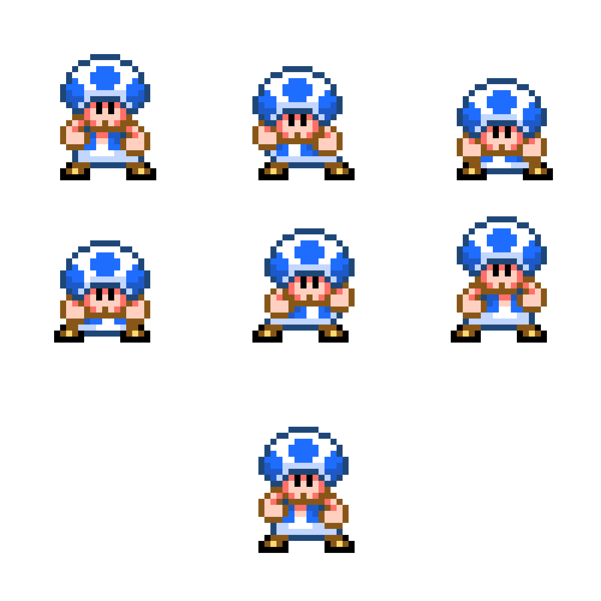 Editing Toad dancing - Free online pixel art drawing tool - Pixilart
