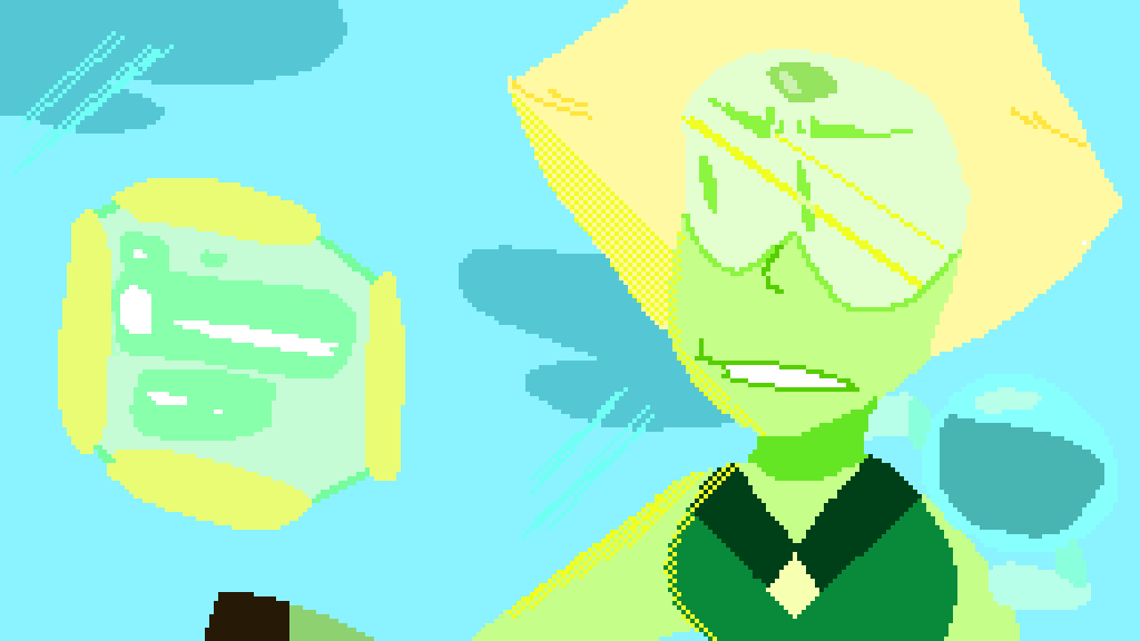 Pixilart - SU peridot by physbol
