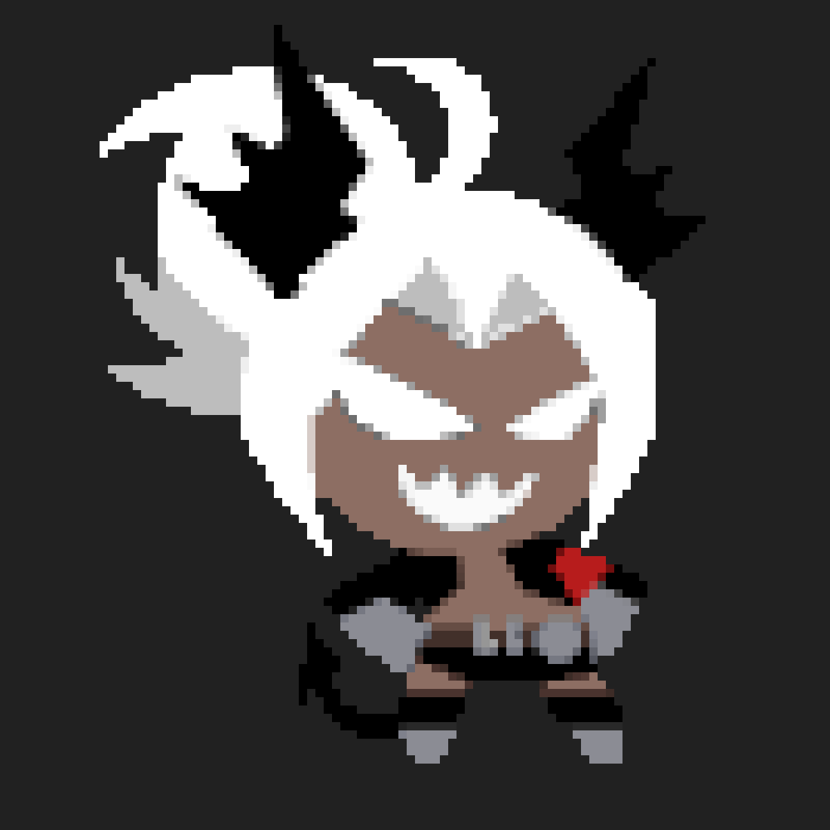 Pixilart - Judgement Helltaker by TheIndiest