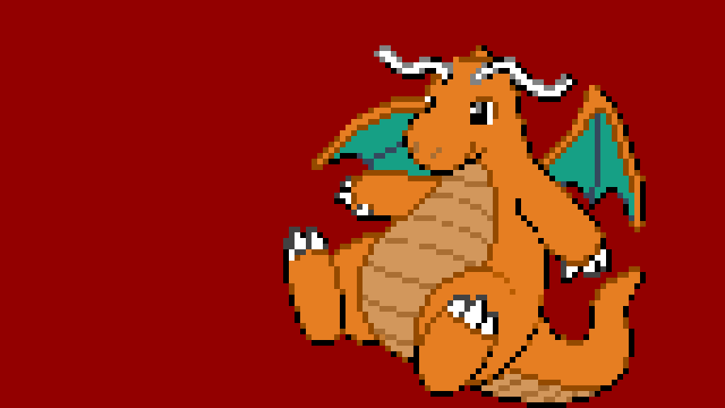 Pixilart - dragonite by pixelmon