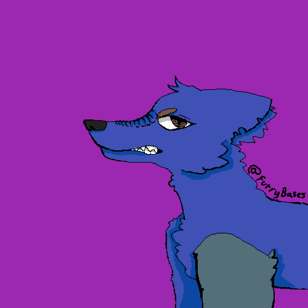 Editing Cyclops Wolf - Free online pixel art drawing tool - Pixilart