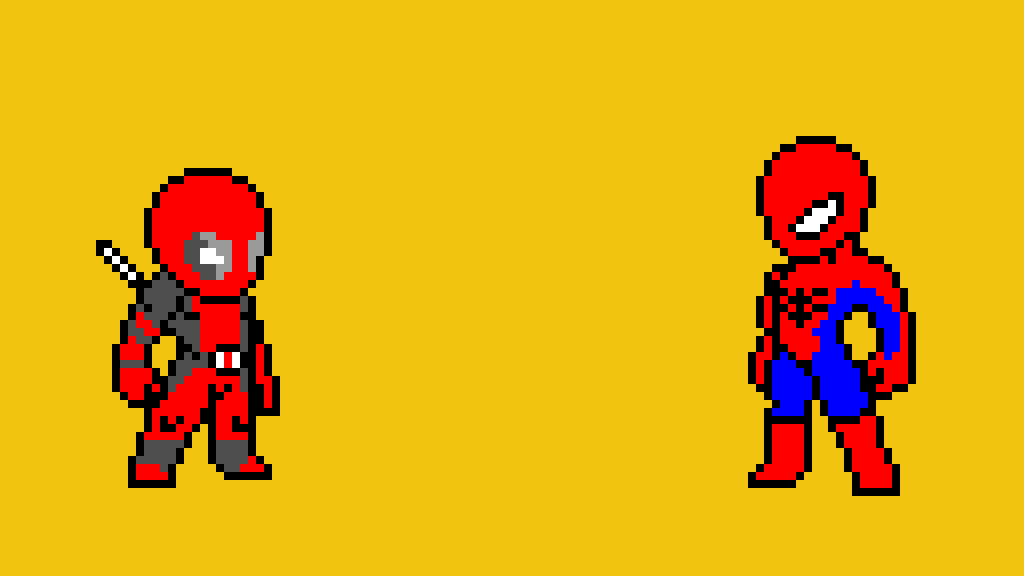 Pixilart - fight fight by FluxGlace