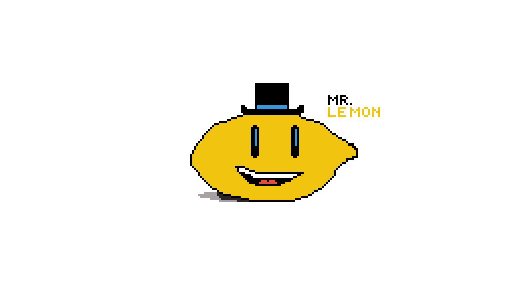 Pixilart - Mr. Lemon by Xander8