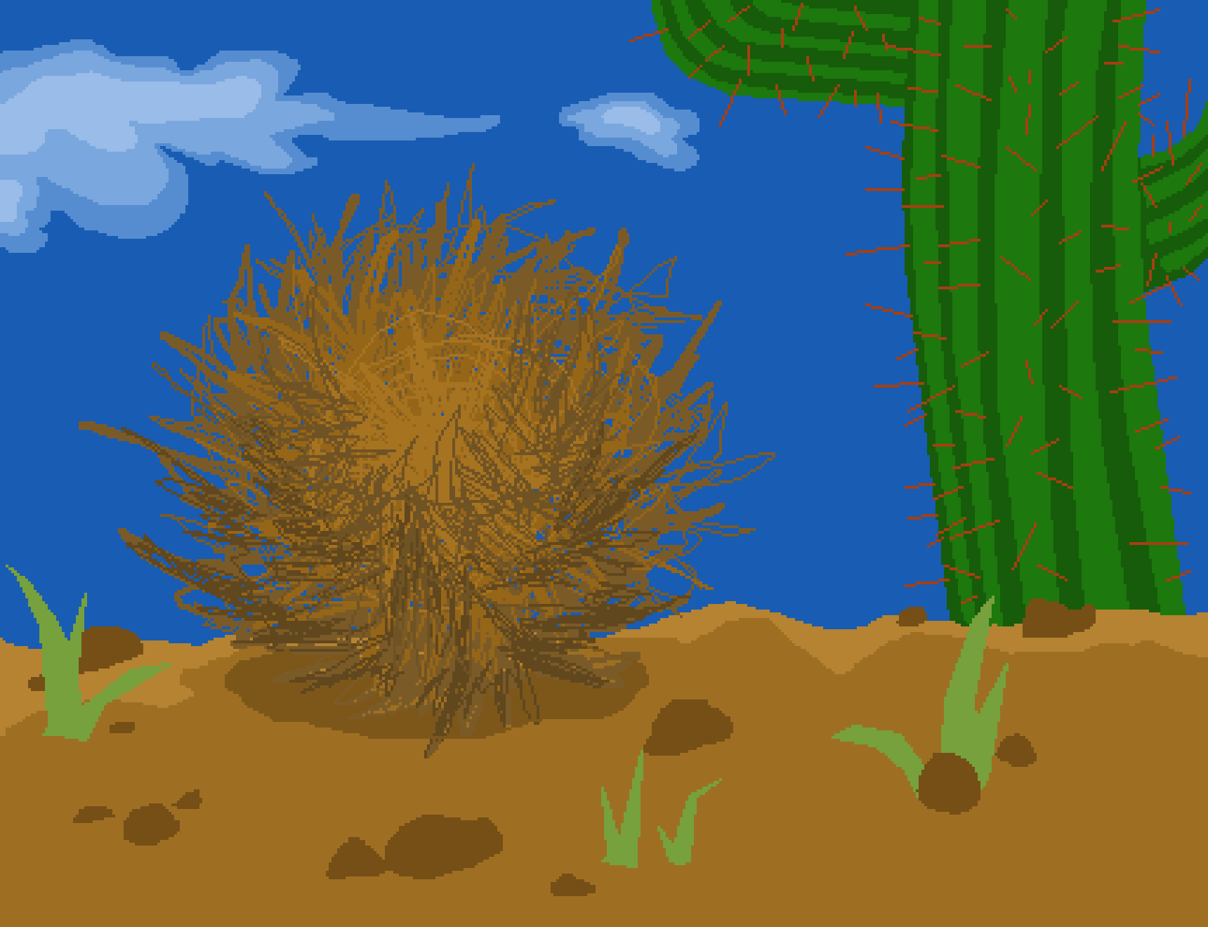 Pixilart - Tumbleweed by Peaceforthesoul