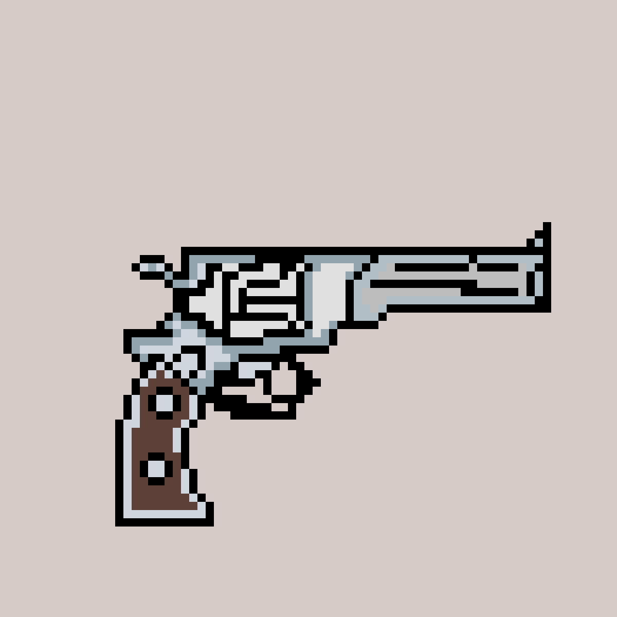 Pixilart - 44 Magnum WIP by LordEternal