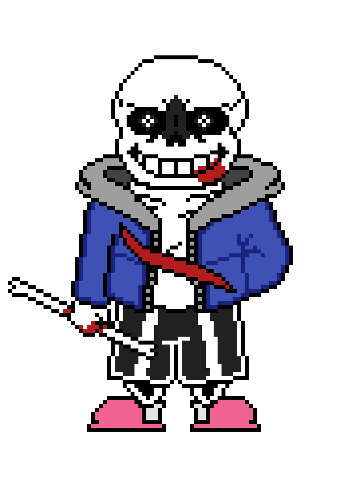 Pixilart - UTLB Sans Phase 2 by KukiSC14