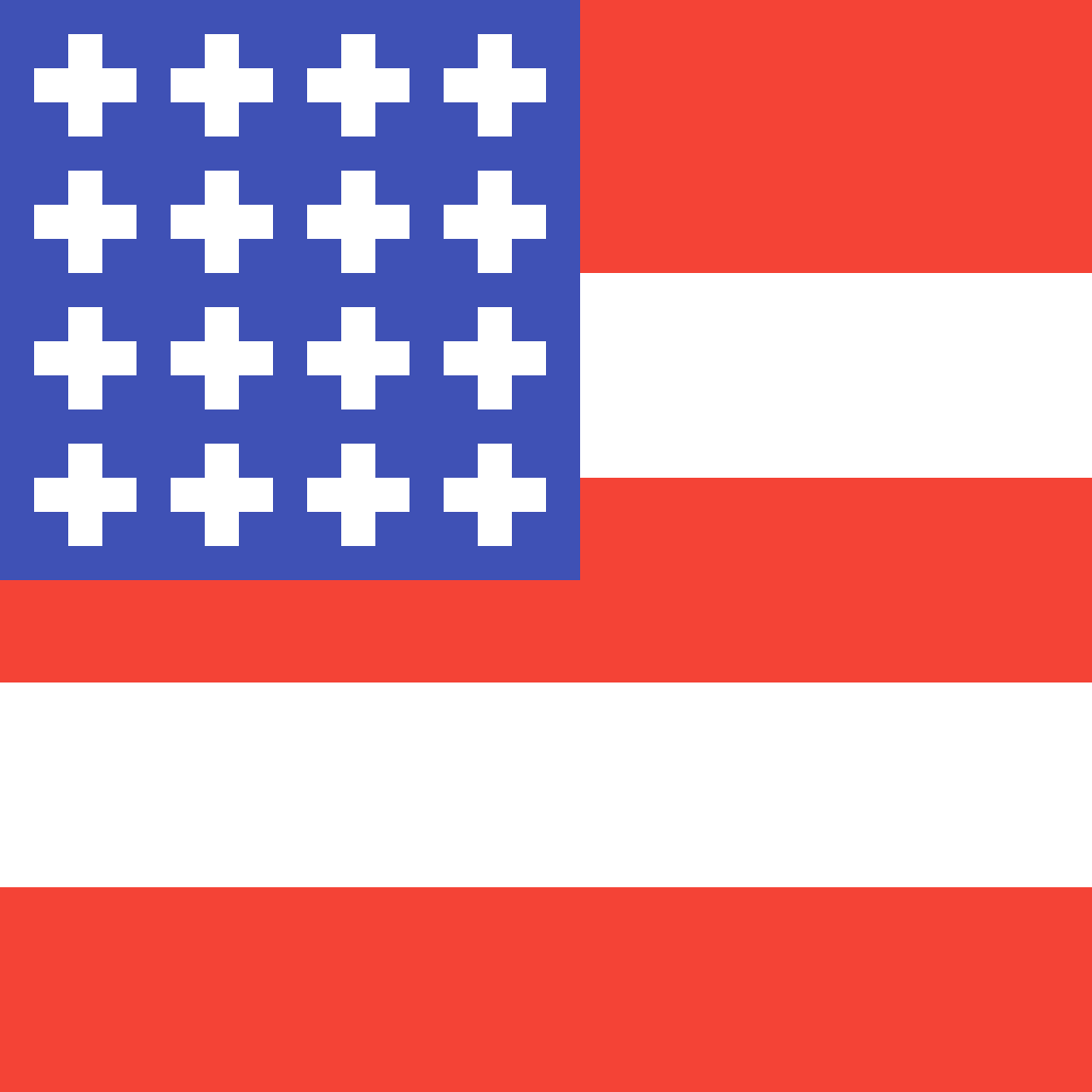Pixilart - terrible U.S.A flag by Commandnoobmc23
