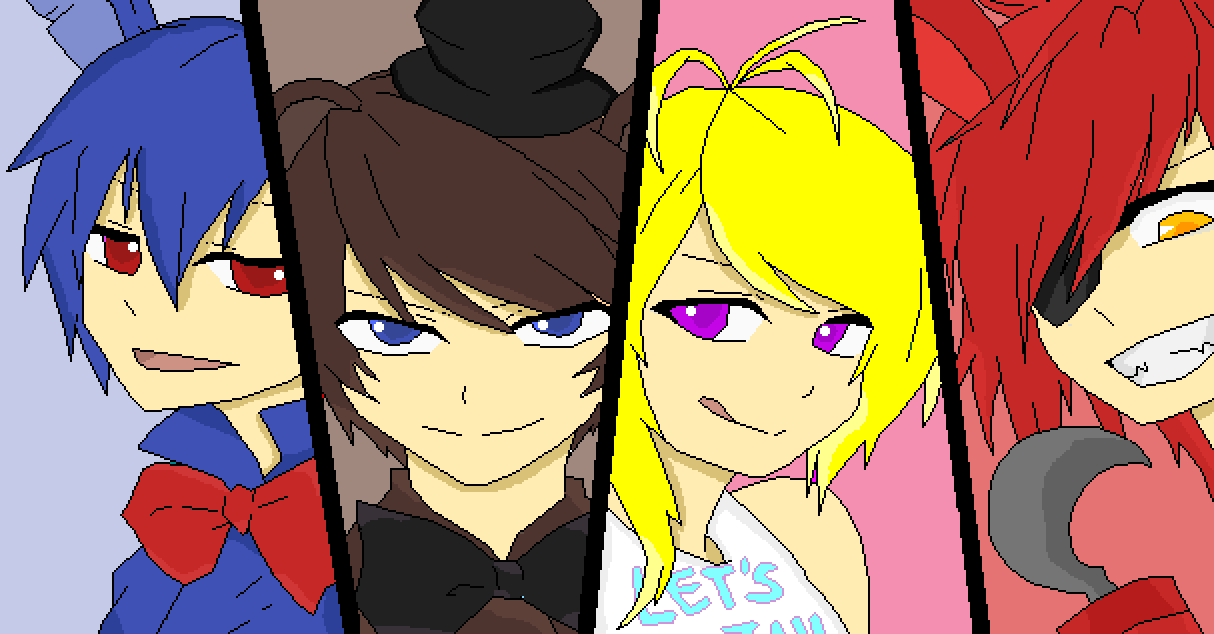 Pixilart - Fnaf by Rubyrosegold