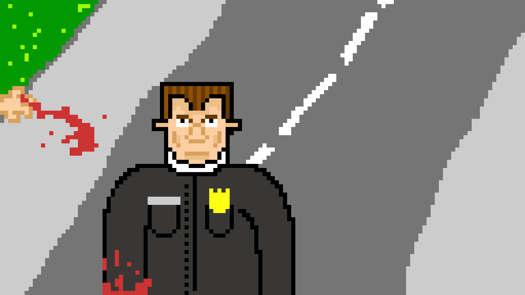 Editing evil terminator - Free online pixel art drawing tool - Pixilart