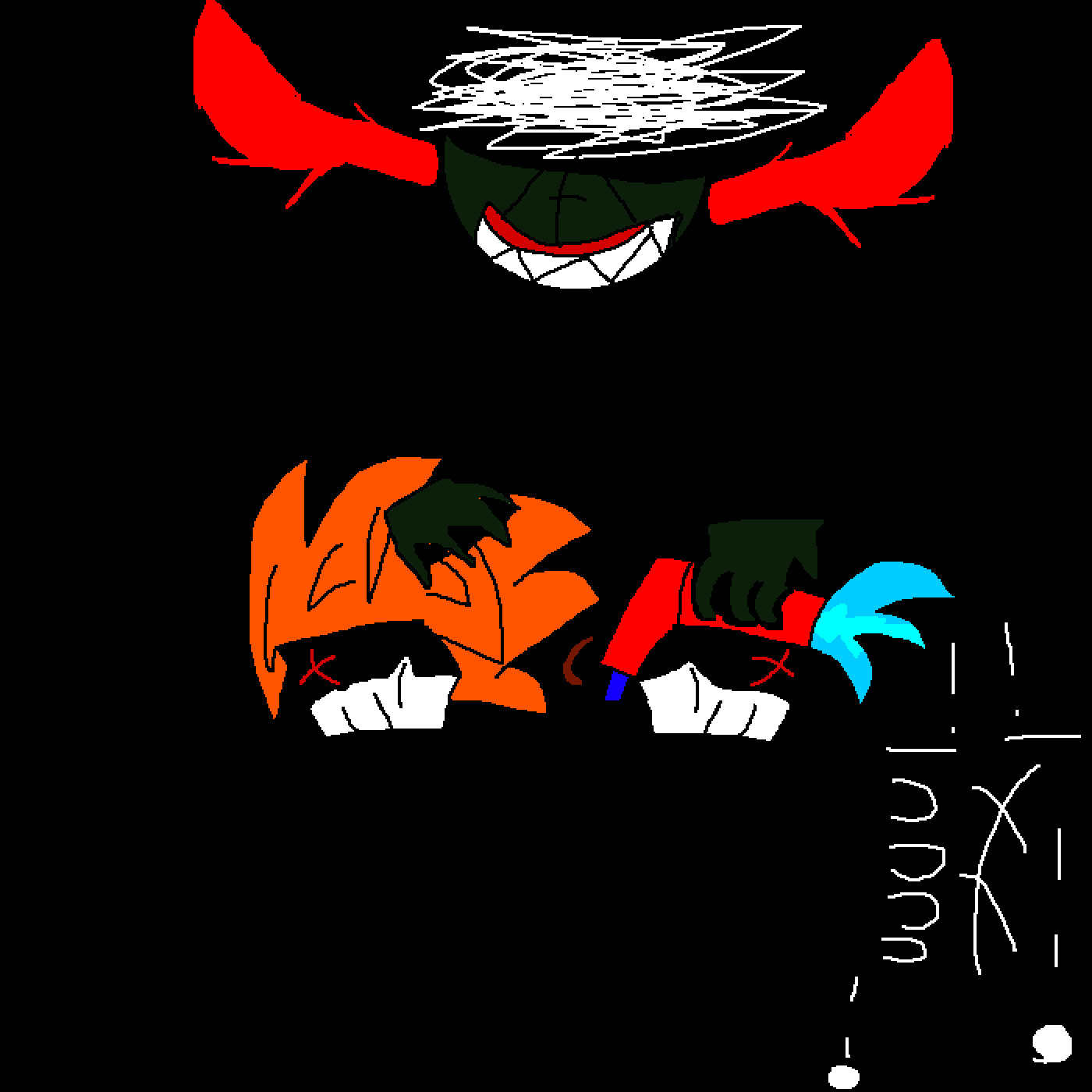 Pixilart - fnf tricky by A-dumb-guy