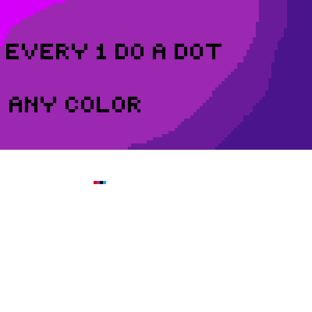 Editing Everyone Add A Dot Free Online Pixel Art Drawing Tool Pixilart