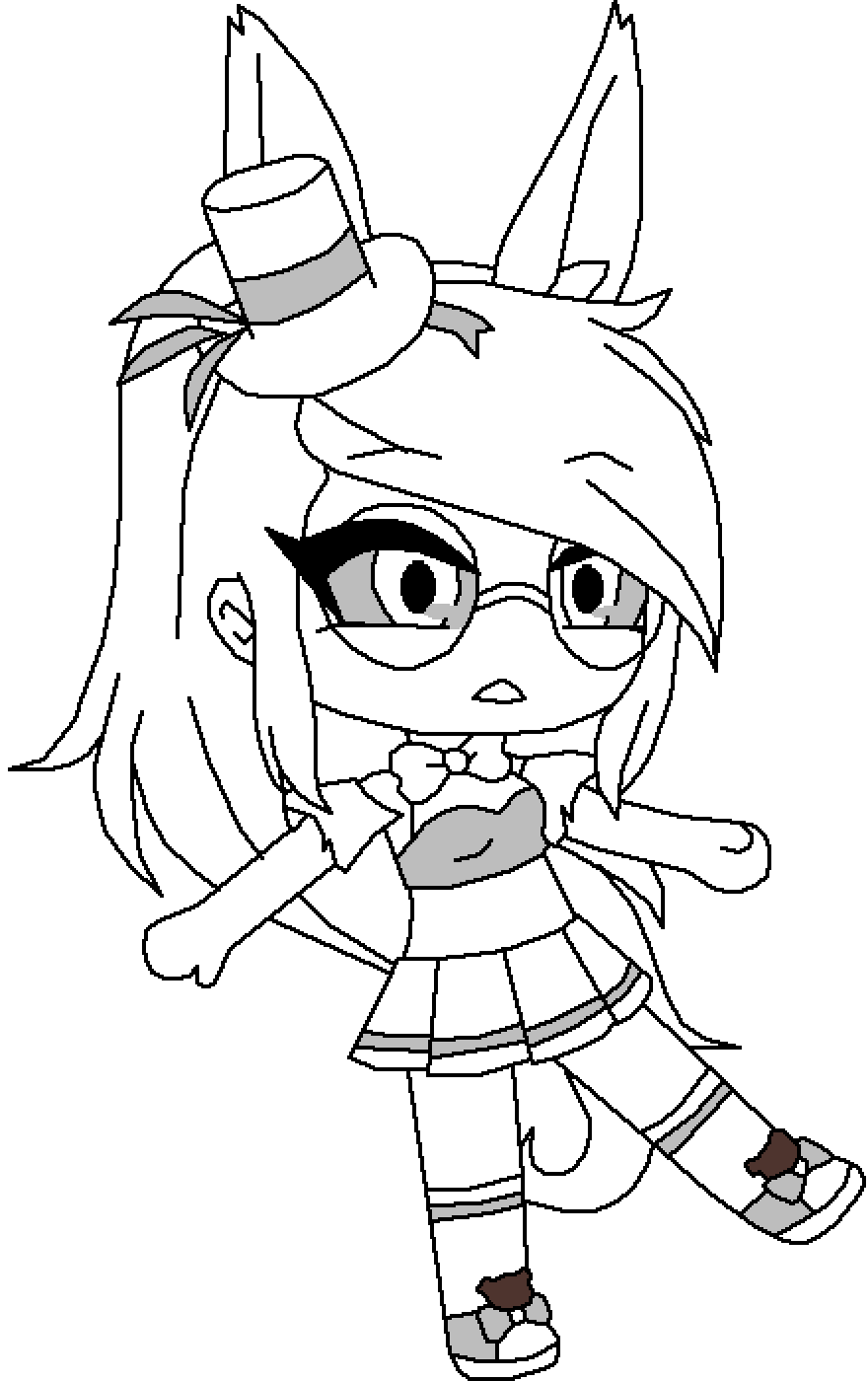 Pixilart - cUtE BuNny bAsE by esantiag