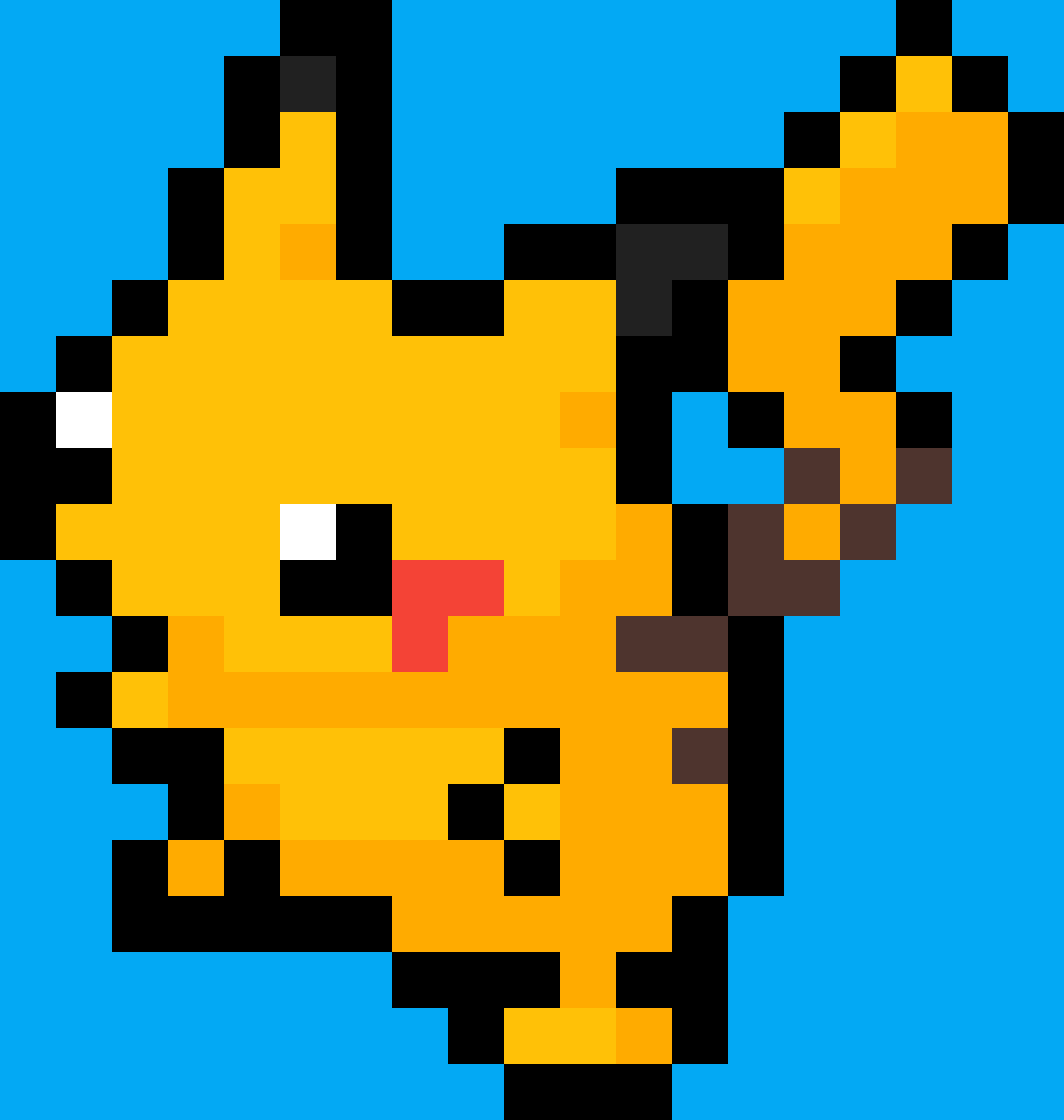 Pixilart - Pikachu by Bubb13