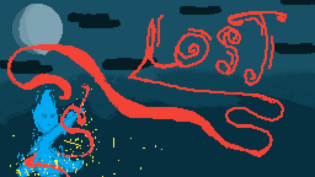 Pixilart - Lost (2D) game Title by Radiantheroligh